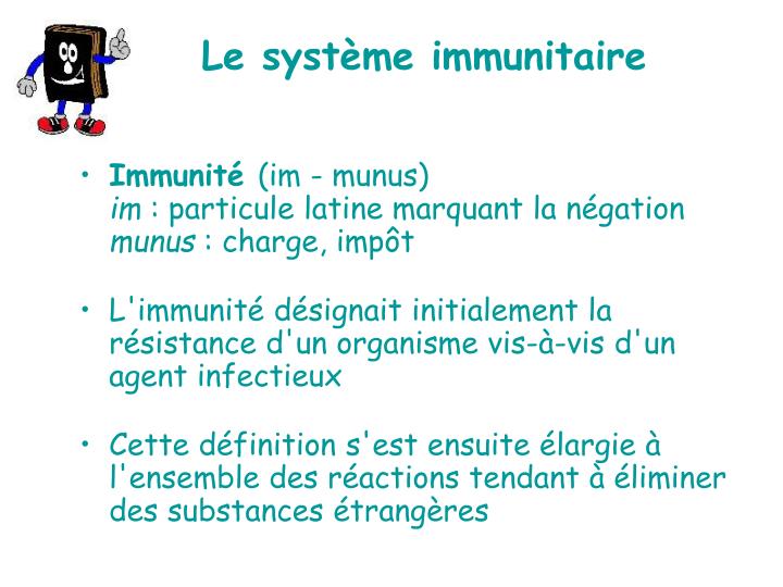 PPT - Infection et système immunitaire Les moyens de défenses contre l ...