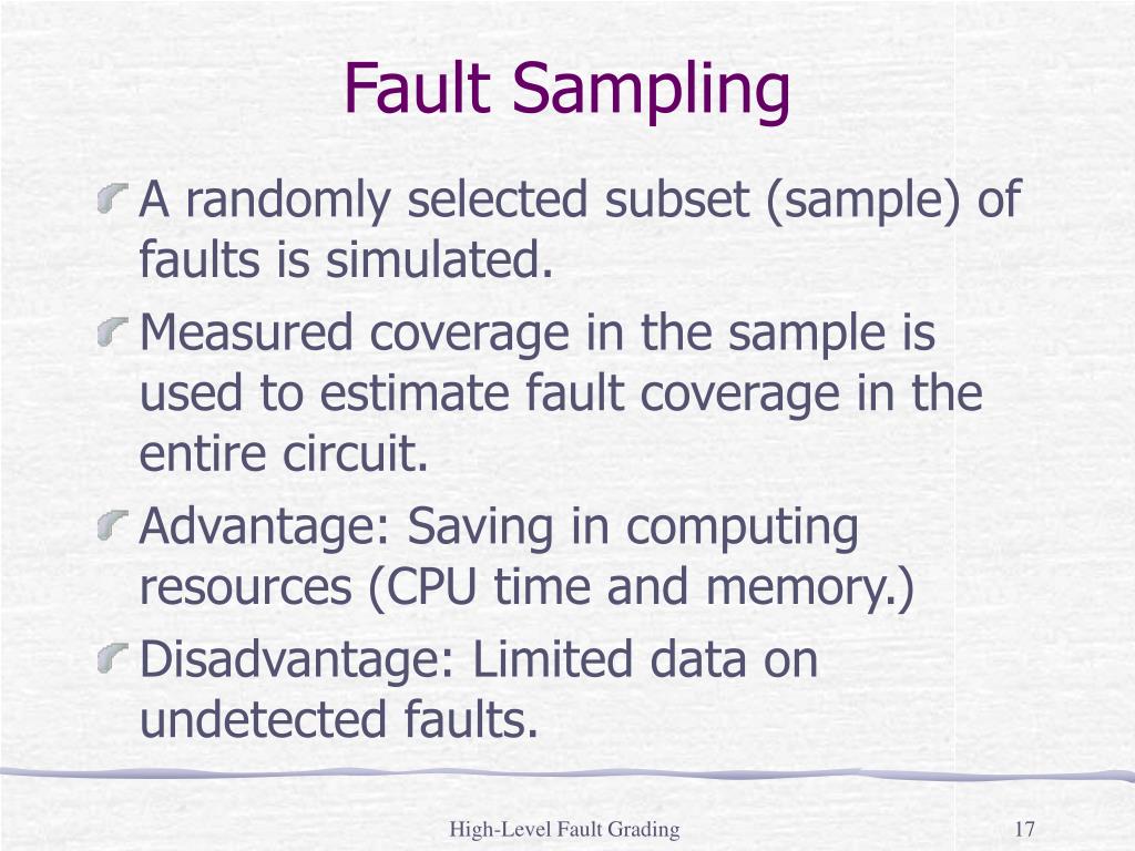 PPT - High-Level Fault Grading PowerPoint Presentation, free download ... PPT - High-Level Fault Grading PowerPoint Presentation, free download ...