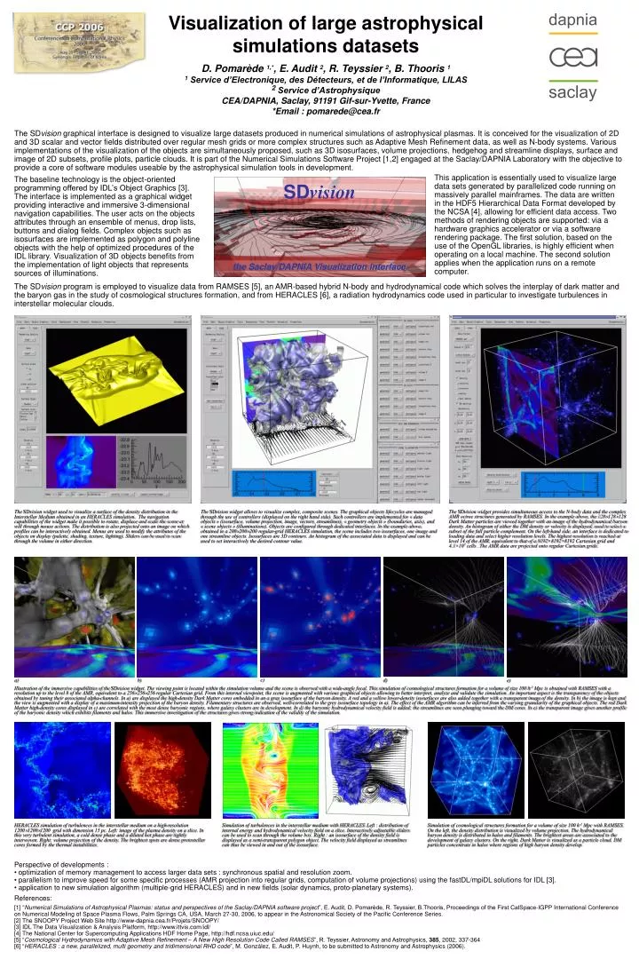 PPT - Visualization of large astrophysical simulations datasets PowerPoint Presentation - ID:4167967