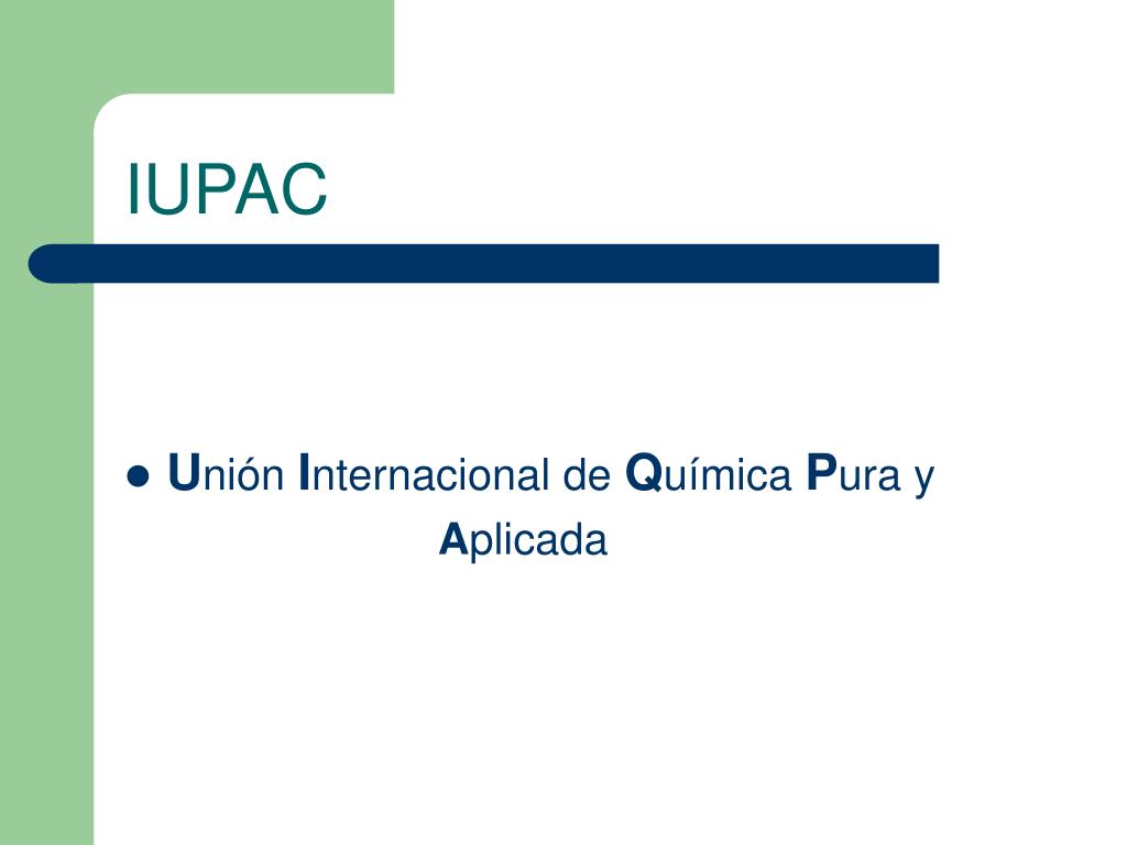 PPT - Formulación y Nomenclatura de Química Inorgánica PowerPoint ...