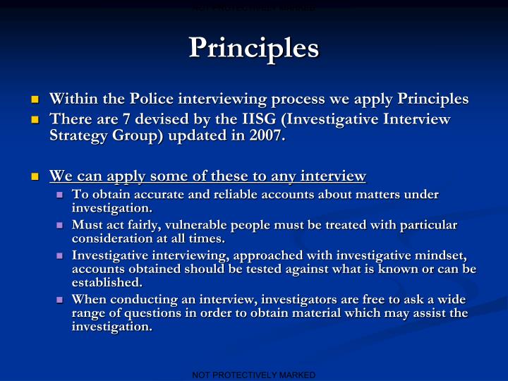 PPT - INVESTIGATIVE INTERVIEWING PowerPoint Presentation - ID:4170243