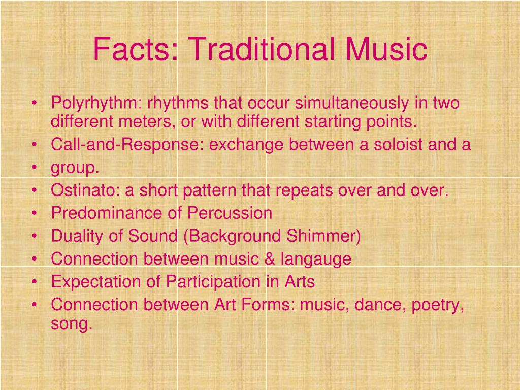 PPT - Traditional South African Music (and how it has changed and been ...