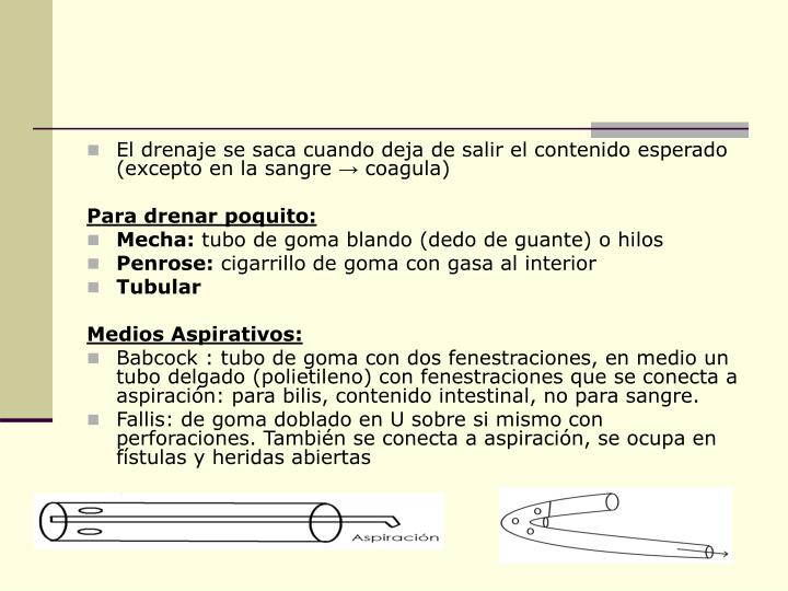 PPT - Drenajes PowerPoint Presentation - ID:4170406