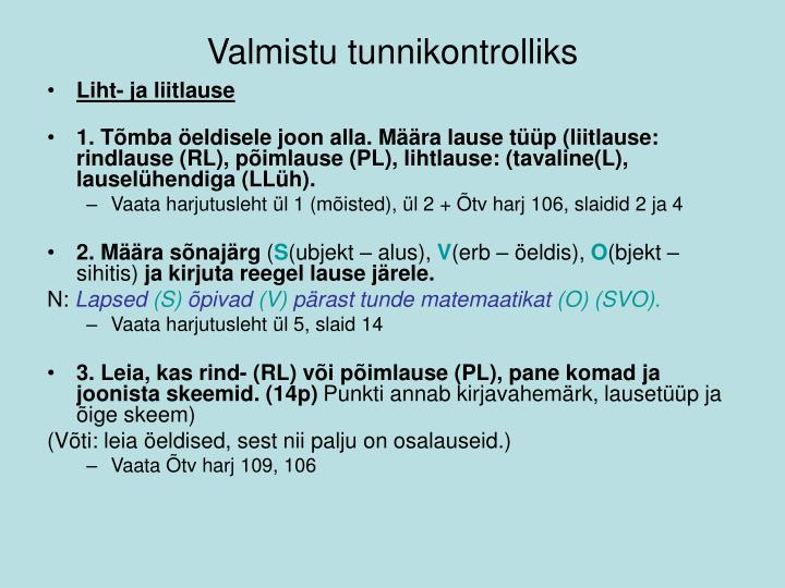 PPT - Lausemoodustus. Liitlause PowerPoint Presentation - ID:4170608