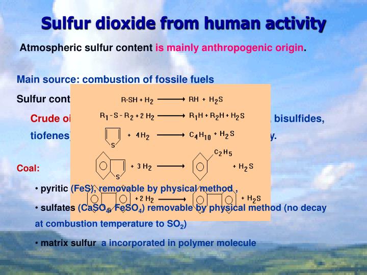 PPT - Sulfur oxides PowerPoint Presentation - ID:4172151