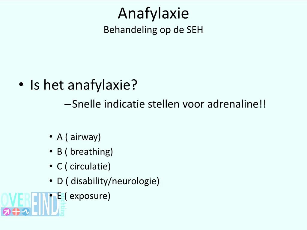 PPT - Anafylaxie en gezwollen lippen, ook adrenaline voor de huisarts ...
