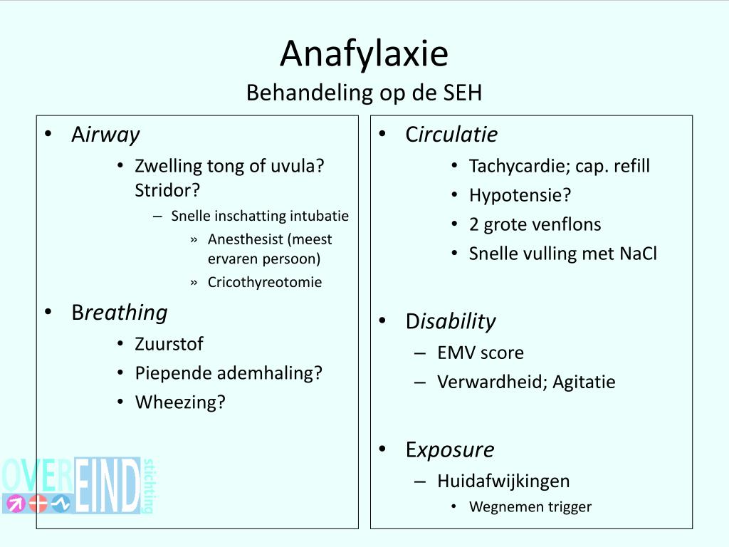 PPT - Anafylaxie en gezwollen lippen, ook adrenaline voor de huisarts ...