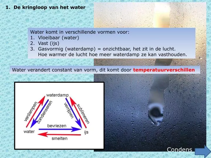 PPT - 1. De kringloop van het water PowerPoint Presentation, free ...