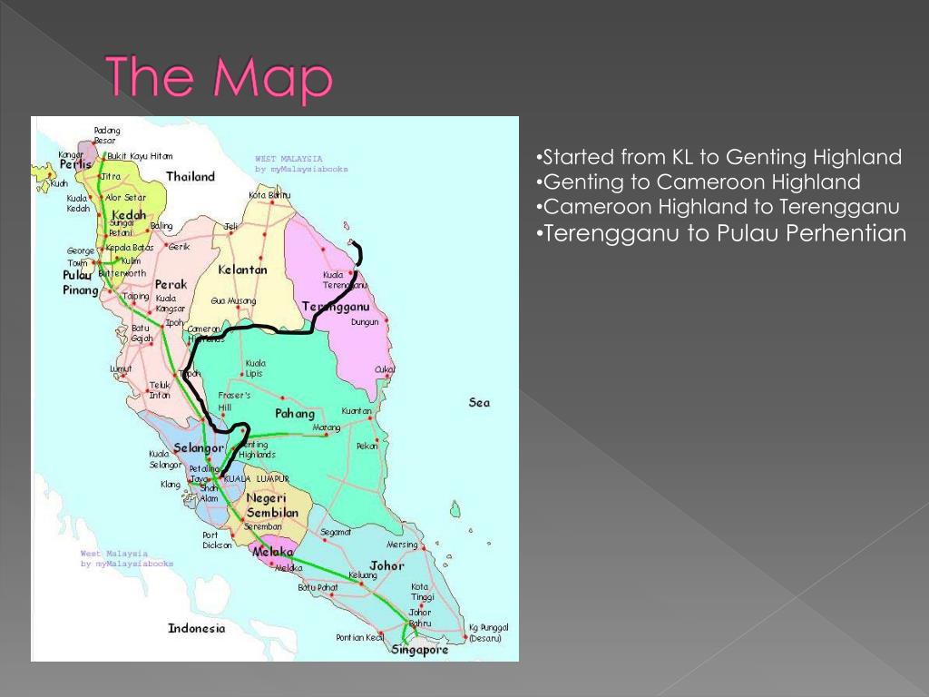 PPT - Genting highlands via Cameroon to Pulau Perhentian PowerPoint ...