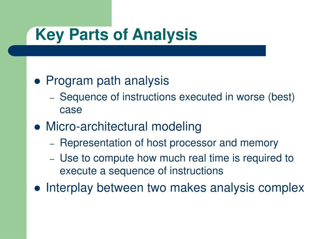 Ppt Worst Case Execution Time Wcet Estimation Powerpoint