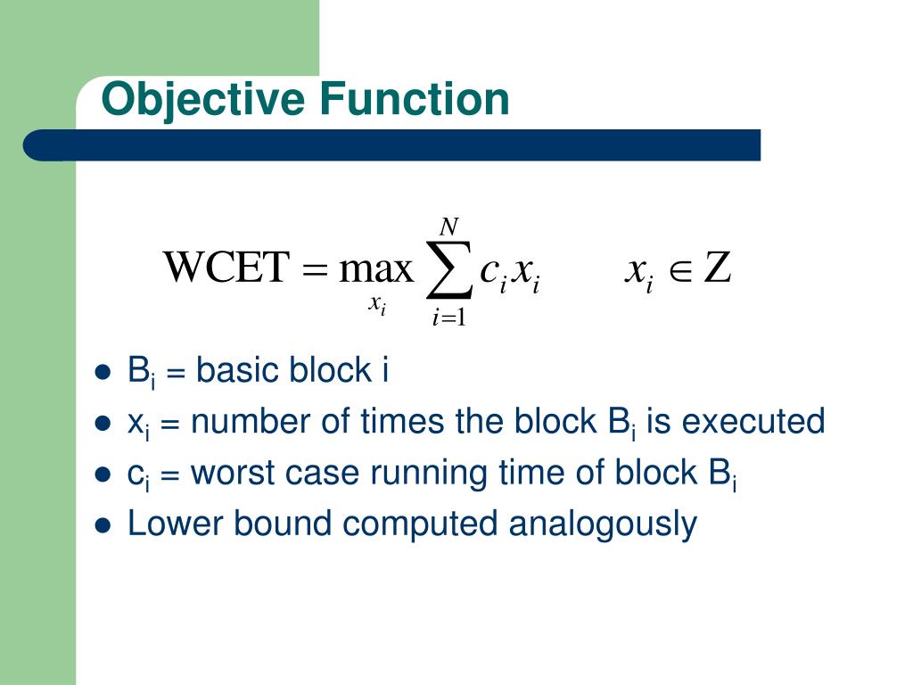 Ppt Worst Case Execution Time Wcet Estimation Powerpoint