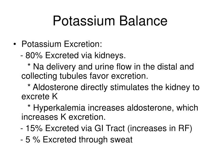 Ppt Hyperkalemia And Hypokalemia Powerpoint Presentation Id 4175522