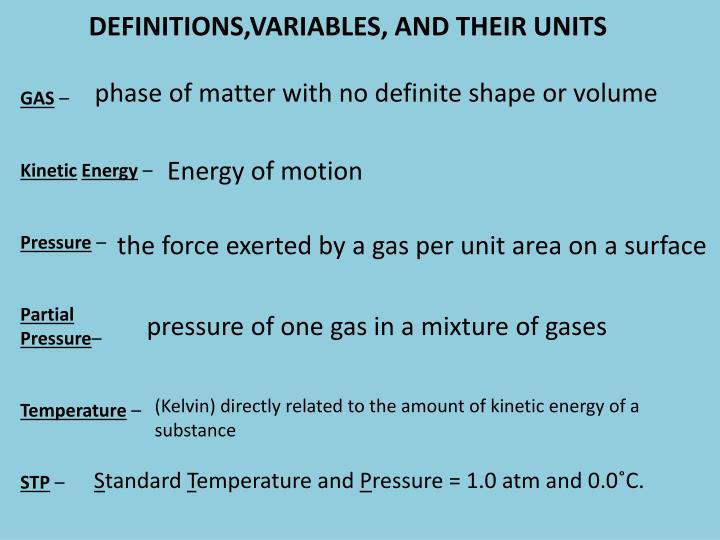 PPT - KINETIC – MOLECULAR THEORY OF GASES PowerPoint Presentation - ID ...
