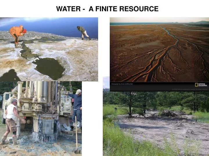 PPT - WATER - A FINITE RESOURCE PowerPoint Presentation, free download ...