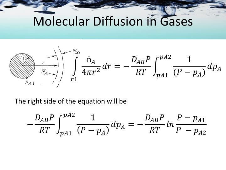 PPT - Molecular Diffusion in Gases PowerPoint Presentation - ID:4177127