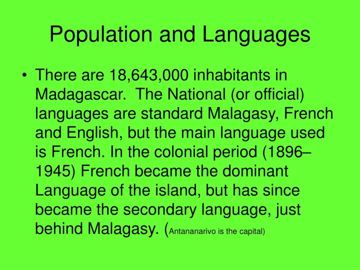 PPT - Madagascar PowerPoint Presentation - ID:4178625