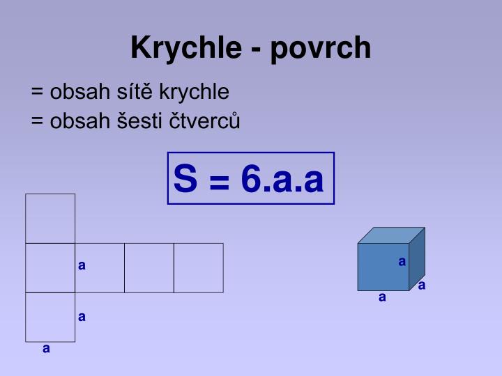 PPT - Krychle PowerPoint Presentation - ID:4181089