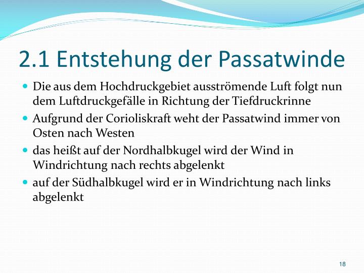 PPT - Die Passatwinde und der Golfstrom PowerPoint Presentation - ID ...