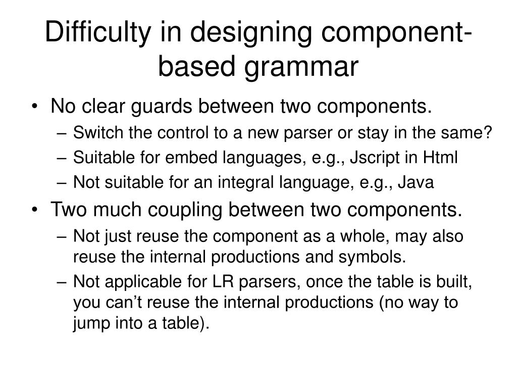 PPT - Grammar Variation in Compiler Design PowerPoint Presentation ...