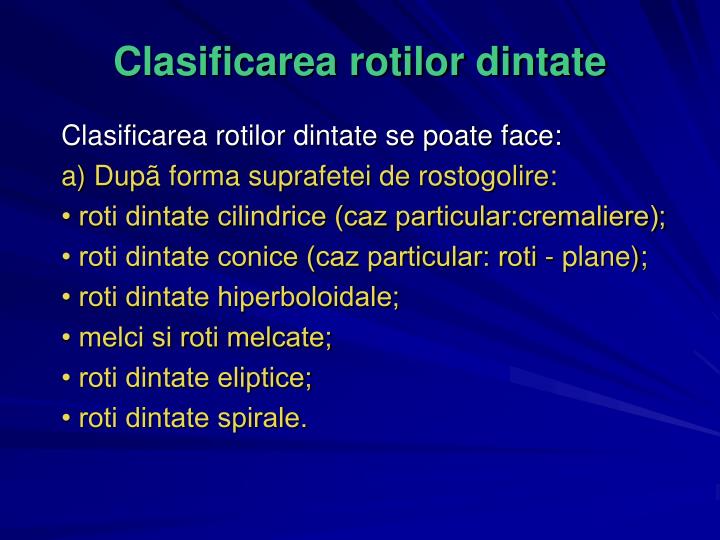 PPT - Elementele geometrice ale rotilor dintate PowerPoint Presentation ...