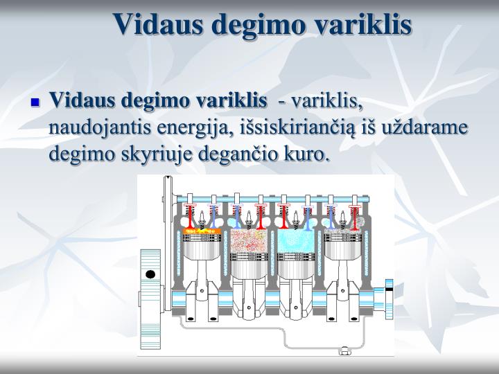 PPT - Šiluminiai varikliai PowerPoint Presentation - ID:4187017