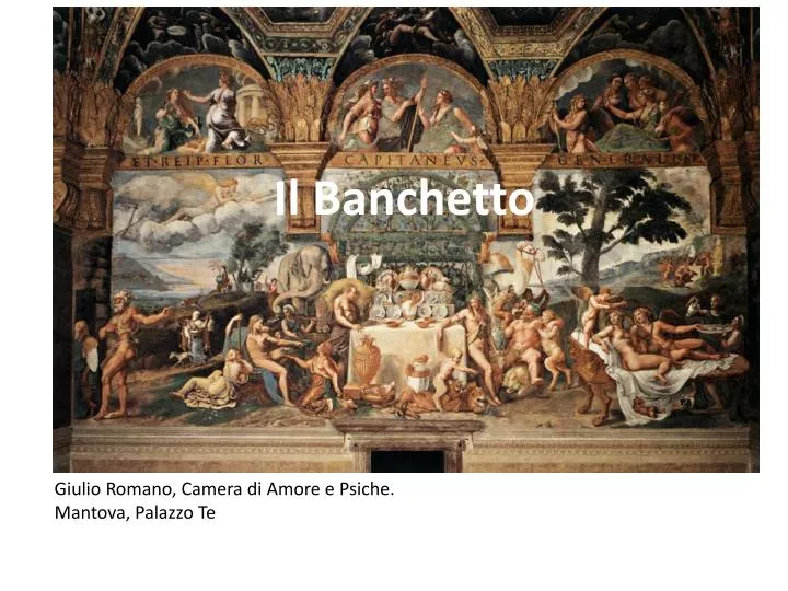 PPT - Il Banchetto PowerPoint Presentation, free download - ID:4187260