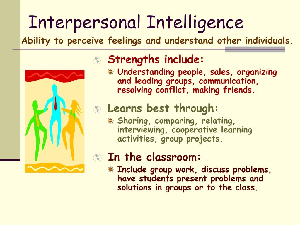 PPT The Multiple Intelligences PowerPoint Presentation Free