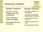 PPT - The multiple intelligences: PowerPoint Presentation - ID:4188666