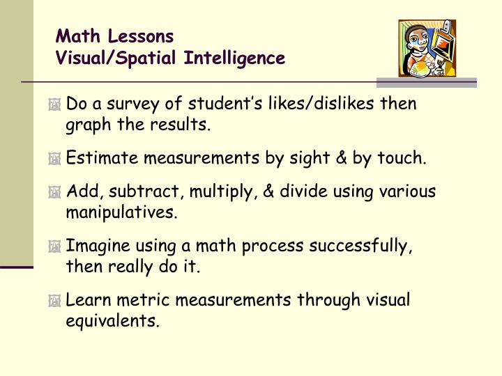 PPT - The multiple intelligences: PowerPoint Presentation - ID:4188666