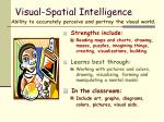 PPT - The multiple intelligences: PowerPoint Presentation - ID:4188666
