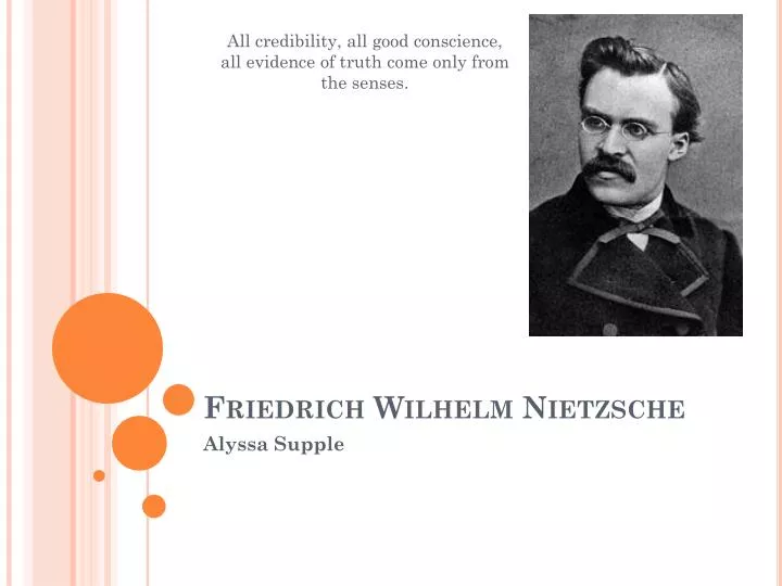 PPT - Friedrich Wilhelm Nietzsche PowerPoint Presentation, free download - ID:4189017