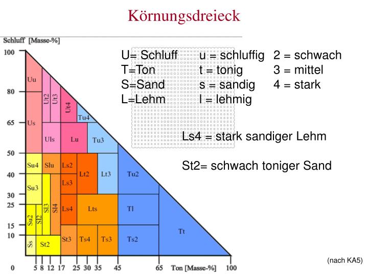 PPT - Übung Bodenphysik PowerPoint Presentation - ID:4190282