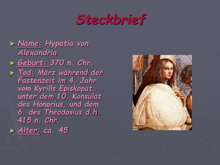 PPT - Hypatia von Alexandria PowerPoint Presentation - ID:4190381