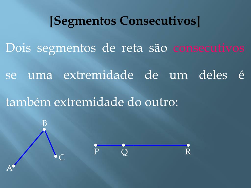 Ppt T E M A Geometria AxiomÁtica Segmentos De Reta Powerpoint