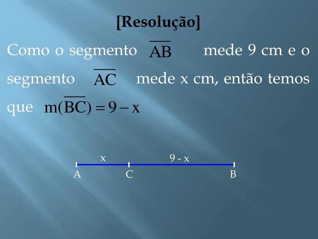 Ppt T E M A Geometria AxiomÁtica Segmentos De Reta Powerpoint
