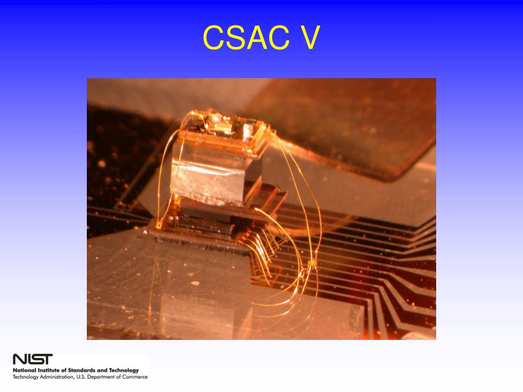 Ppt The Performance Of Chip Scale Atomic Clocks Powerpoint