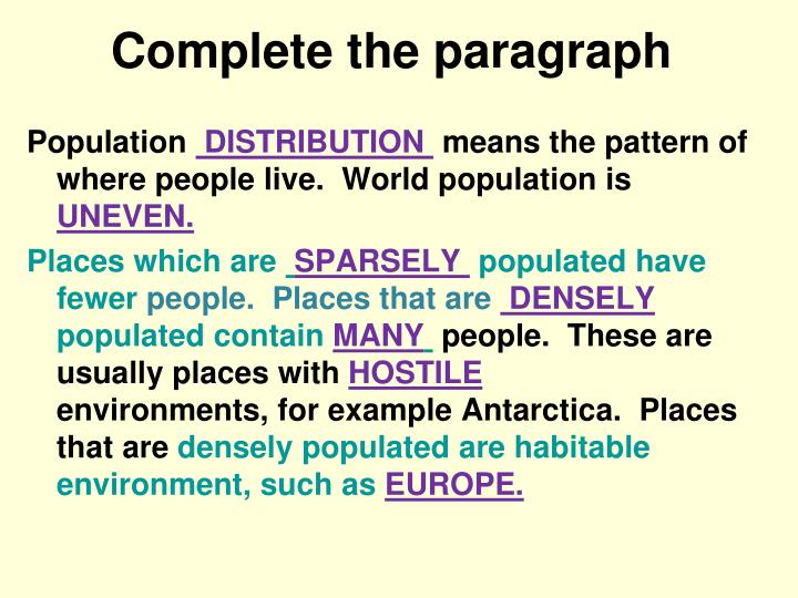 PPT - POPULATION CHANGE PowerPoint Presentation - ID:4193628