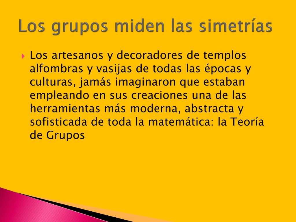 PPT - Simetrías PowerPoint Presentation, free download - ID:4193725