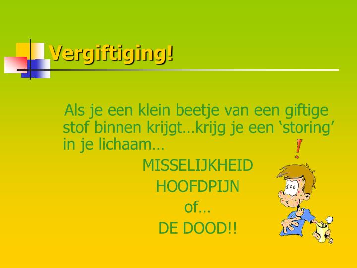 PPT - Gevaarlijke stoffen!! PowerPoint Presentation - ID:4195140