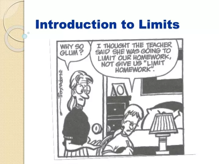 PPT - Introduction to Limits PowerPoint Presentation, free download ...