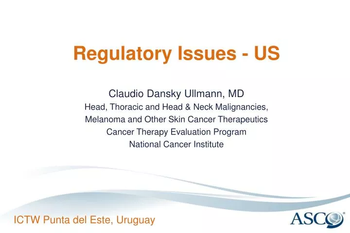 PPT - Regulatory Issues - US PowerPoint Presentation, free download ...