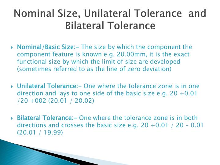 PPT - Limits and Fits PowerPoint Presentation - ID:4199709
