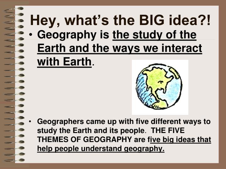 PPT - Welcome to… Thinking Like a Geographer! PowerPoint Presentation ...