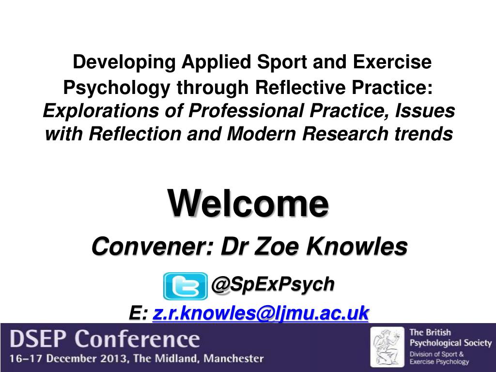 PPT - Welcome Convener: Dr Zoe Knowles @ SpExPsych E: z.r.knowles@ljmu ...
