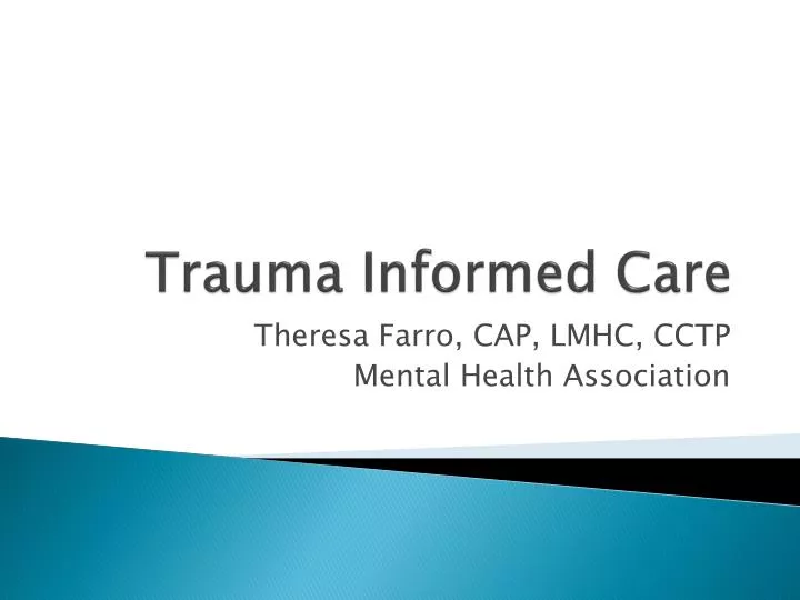 PPT - Trauma Informed Care PowerPoint Presentation, free download - ID ... PPT - Trauma Informed Care PowerPoint Presentation, free download - ID ...