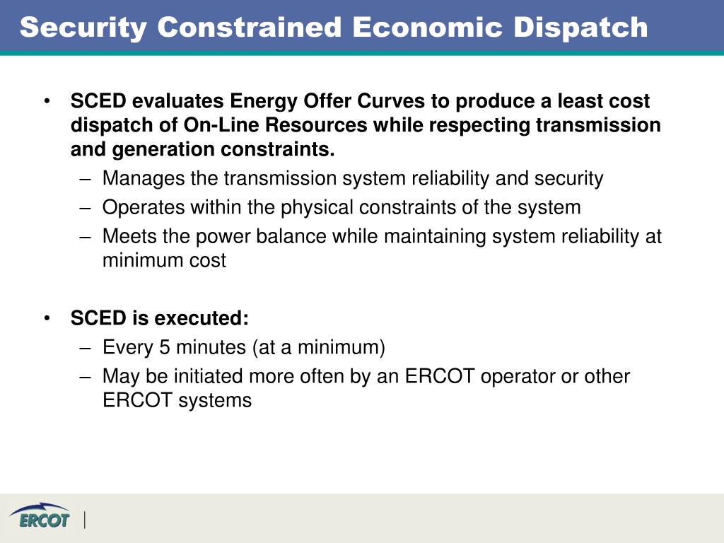 Ppt Security Constrained Economic Dispatch Powerpoint Presentation