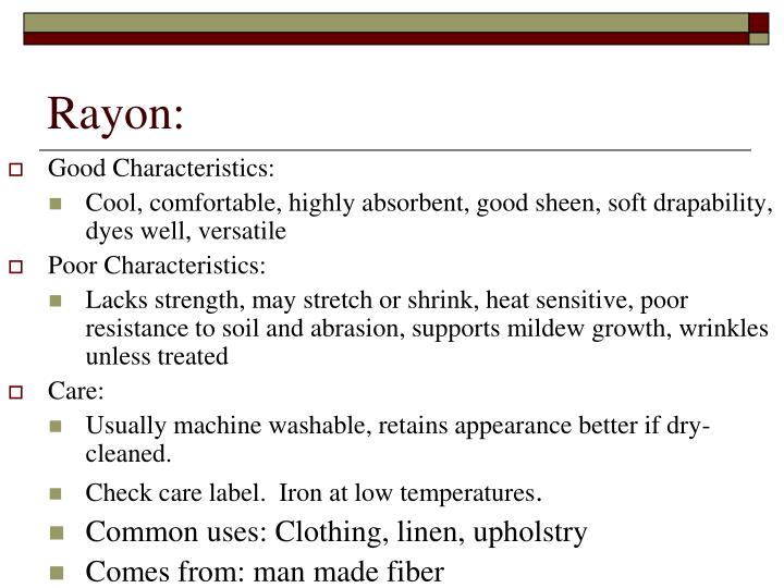 PPT - Fiber Characteristics PowerPoint Presentation - ID:4205229