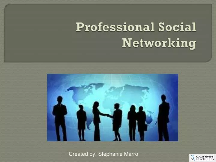 PPT - Professional Social Networking PowerPoint Presentation, free ...
