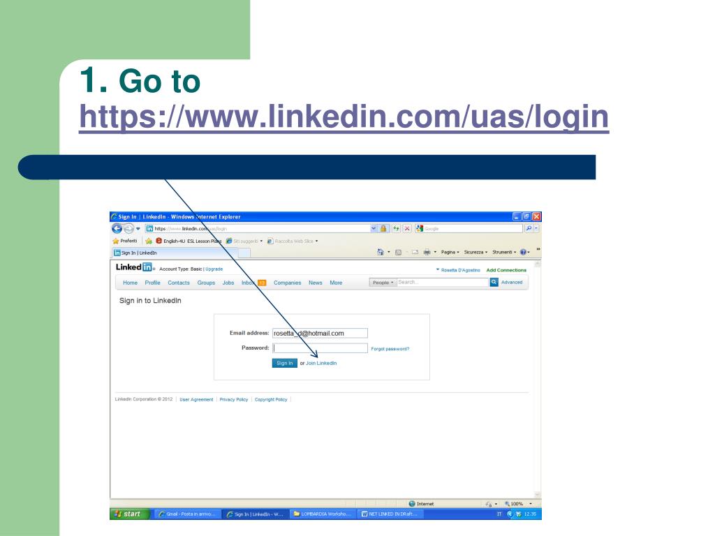 PPT - Are you LinkedIN? PowerPoint Presentation, free download - ID:4206011