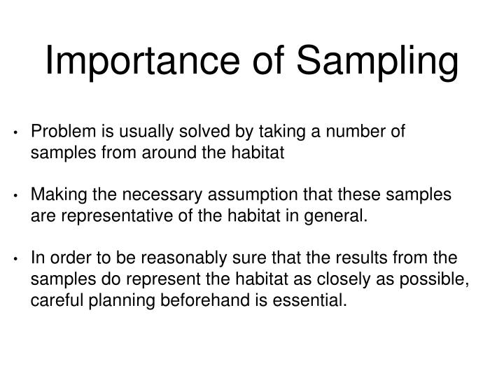 PPT - ECOLOGICAL SAMPLING METHODS PowerPoint Presentation - ID:4206818